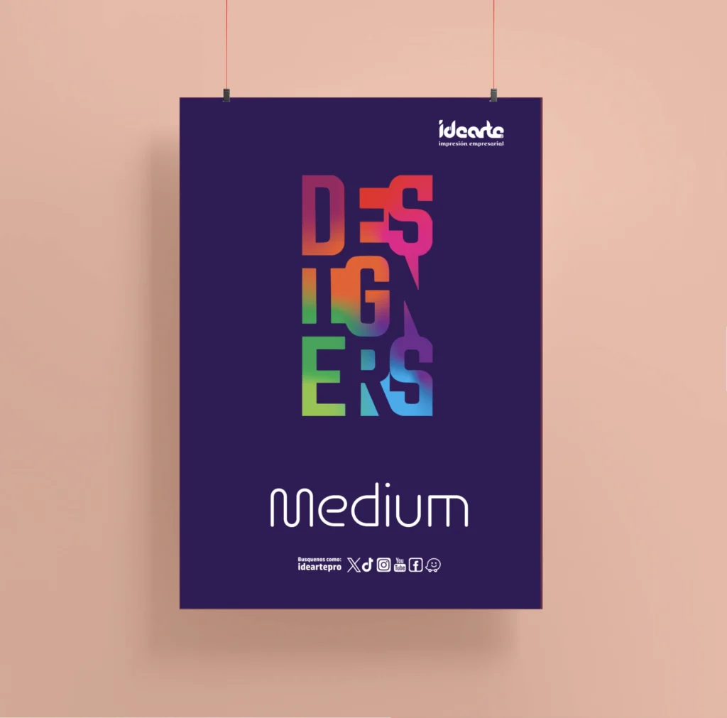 Poster Medium - idearte S&C